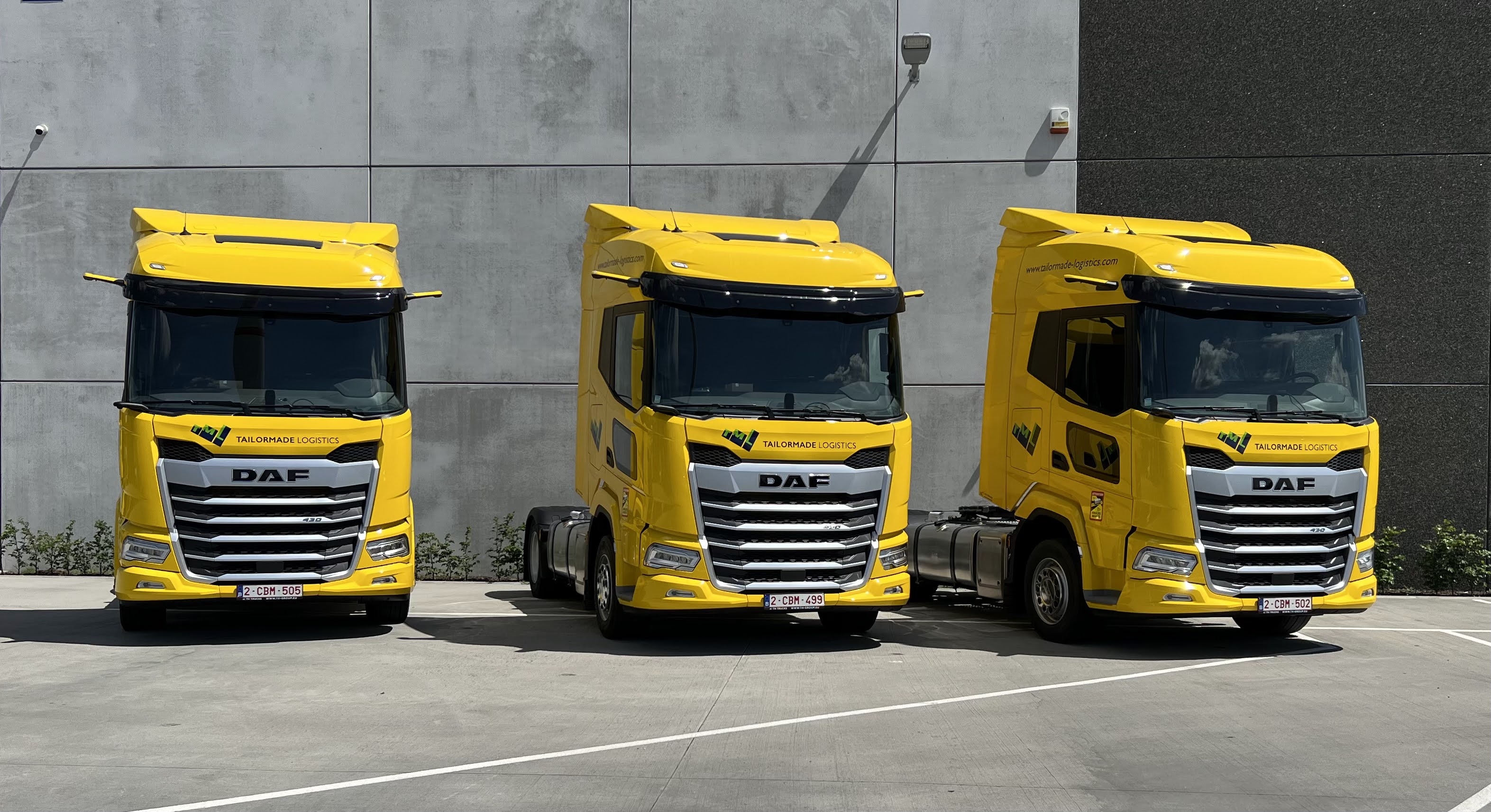 Nieuwe DAF trucks voor Tailormade Logistics - DAF Trucks België/Belgique