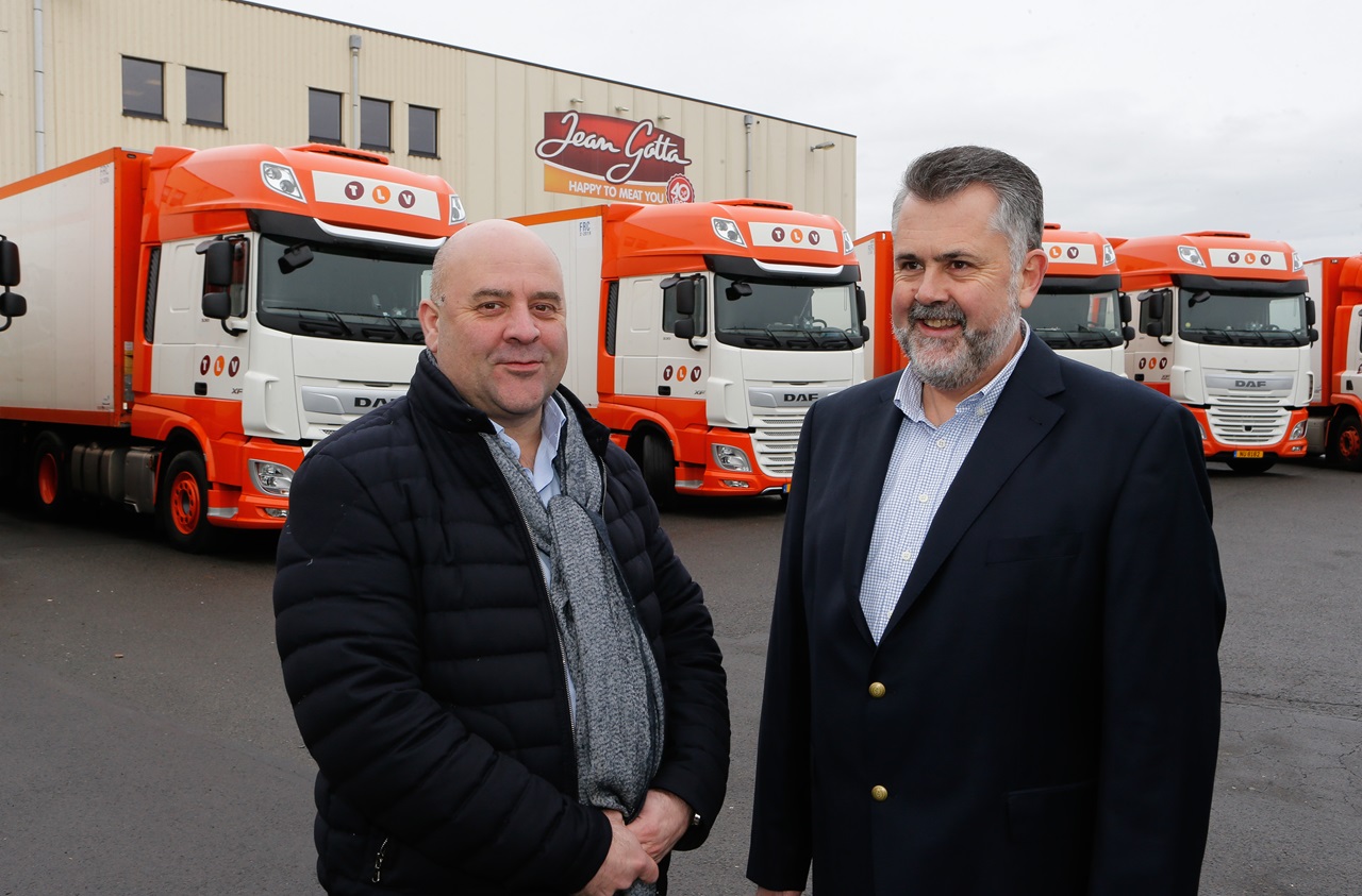Vincent Gotta et William Fabry / TLV s.a.- DAF Trucks Belgique / Luxembourg