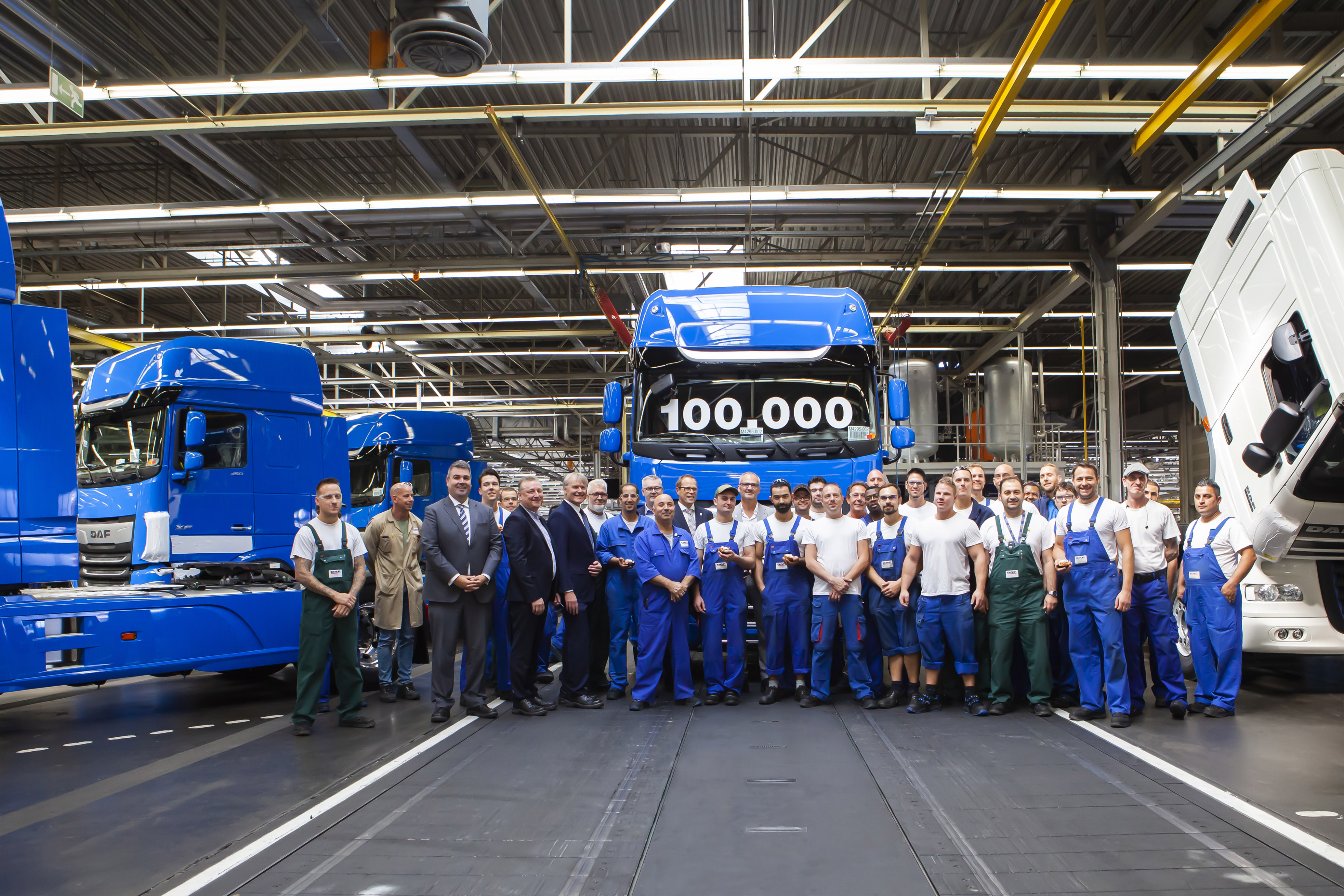 100.000-ste New DAF CF en XF - DAF Trucks België/Belgique