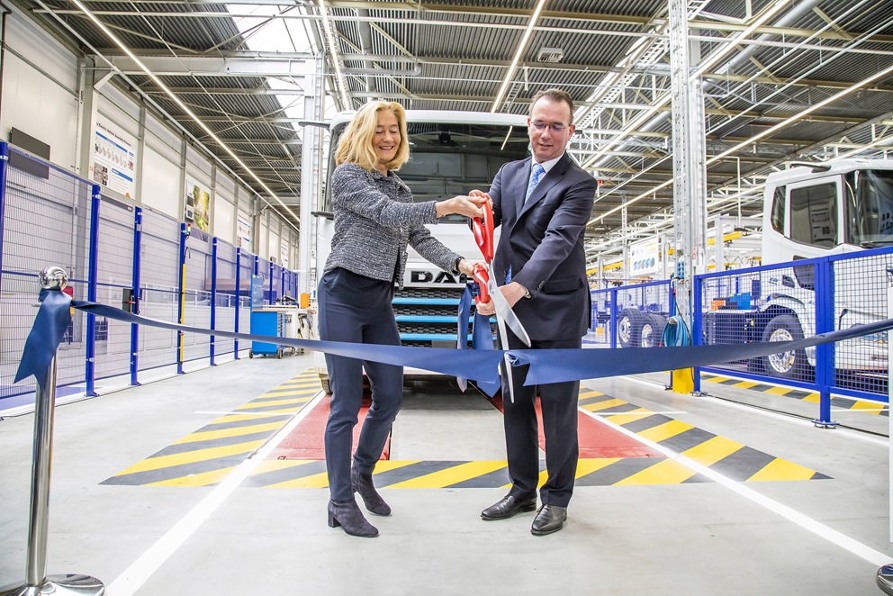 Nieuwe DAF Electric Truck Assembly officieel geopend - DAF Trucks ...